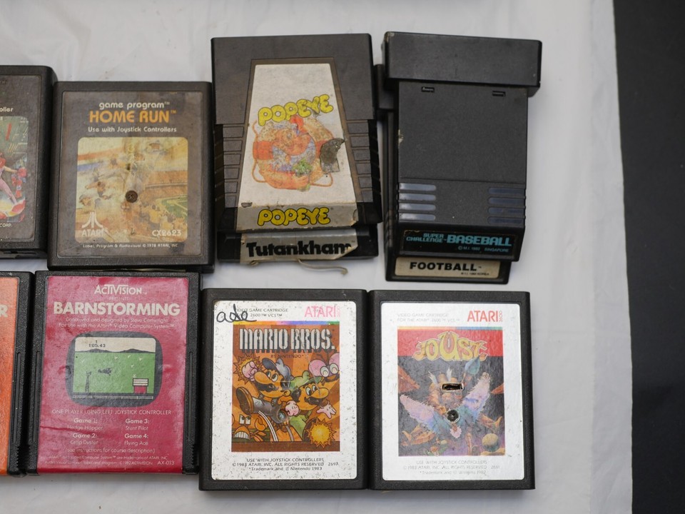 Vintage Video Game Bundle, including Radioshack Tandyvision console! | eBay
