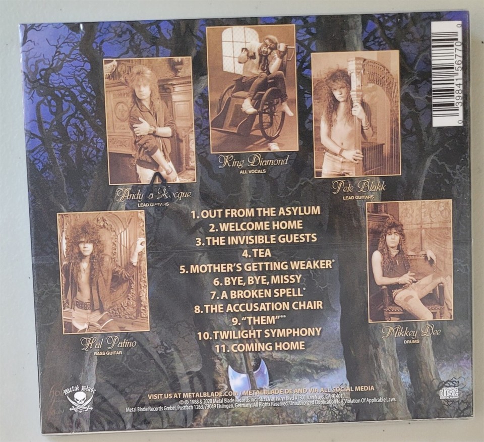 King Diamond Them CD Digipak new 2024 reissue German press | eBay