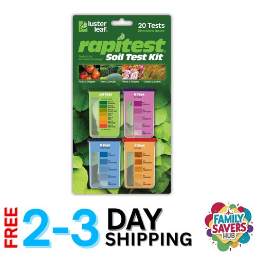 Compact Soil Kit - Fast pH and Nutrient Testing for Healthy Plant ...