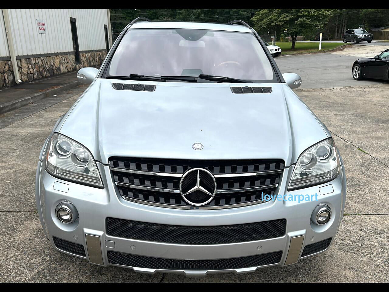 Grille For Mercedes Benz Grill ML Class W164 ML320 ML350 Bumper Grille ...