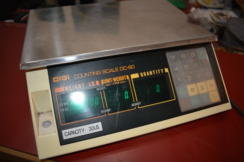 Digi Matex 30 lb Pound Digital Counting Scale DC-80 | eBay