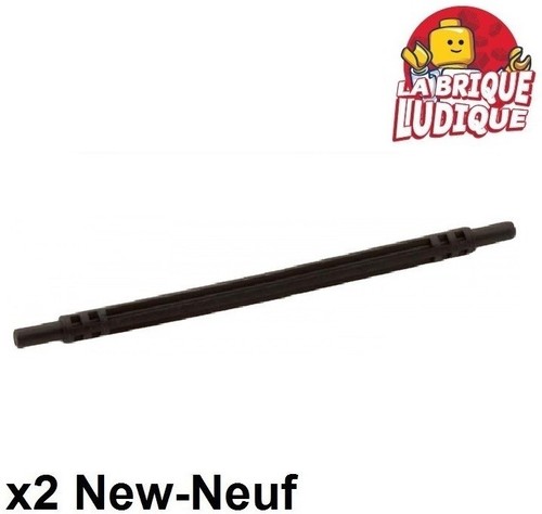 Lego 2X Hose Flexible Soft Axle Rod Bar 11 11L Black 32199 NEW | eBay