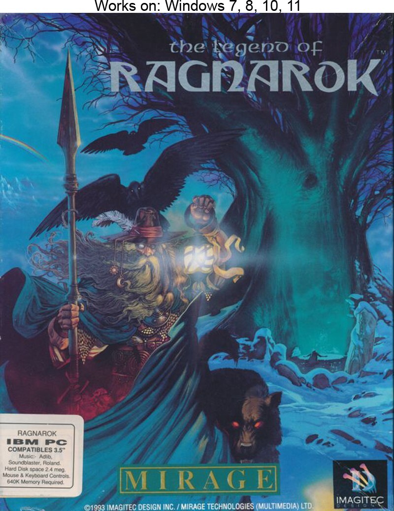 King's Table The Legend of Ragnarok PC Game 1993 Windows 7 8 10 11 | eBay