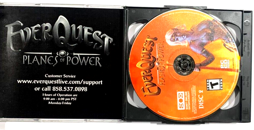 EverQuest: The Planes of Power (PC, 2002) Jewel Case | eBay