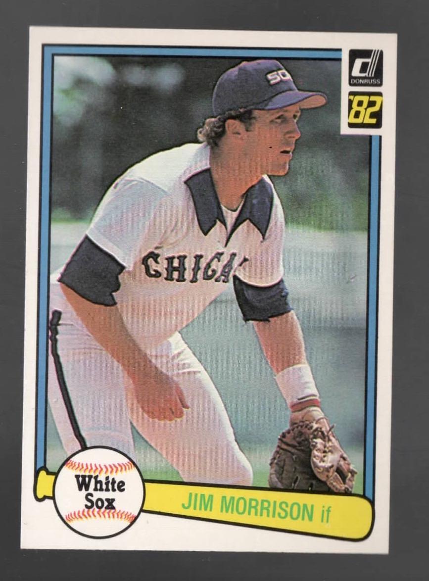 1982 Donruss Jim Morrison Chicago White Sox #395 Near Mint or Better | eBay