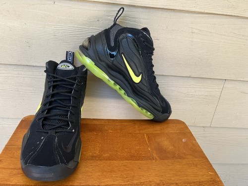 Nike Air Total Max Uptempo Men's Black Volt Athletic Sneaker DA2339-001 ...