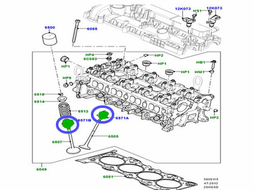 LAND ROVER SEAL VALVE STEM LR2 EVOQUE SPORT RANGE ROVER DISCOVERY ...