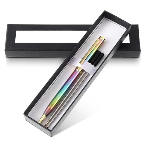 Business Metal Ballpoint Pen, Luxury 0.5mm Ball Point Pens with ...