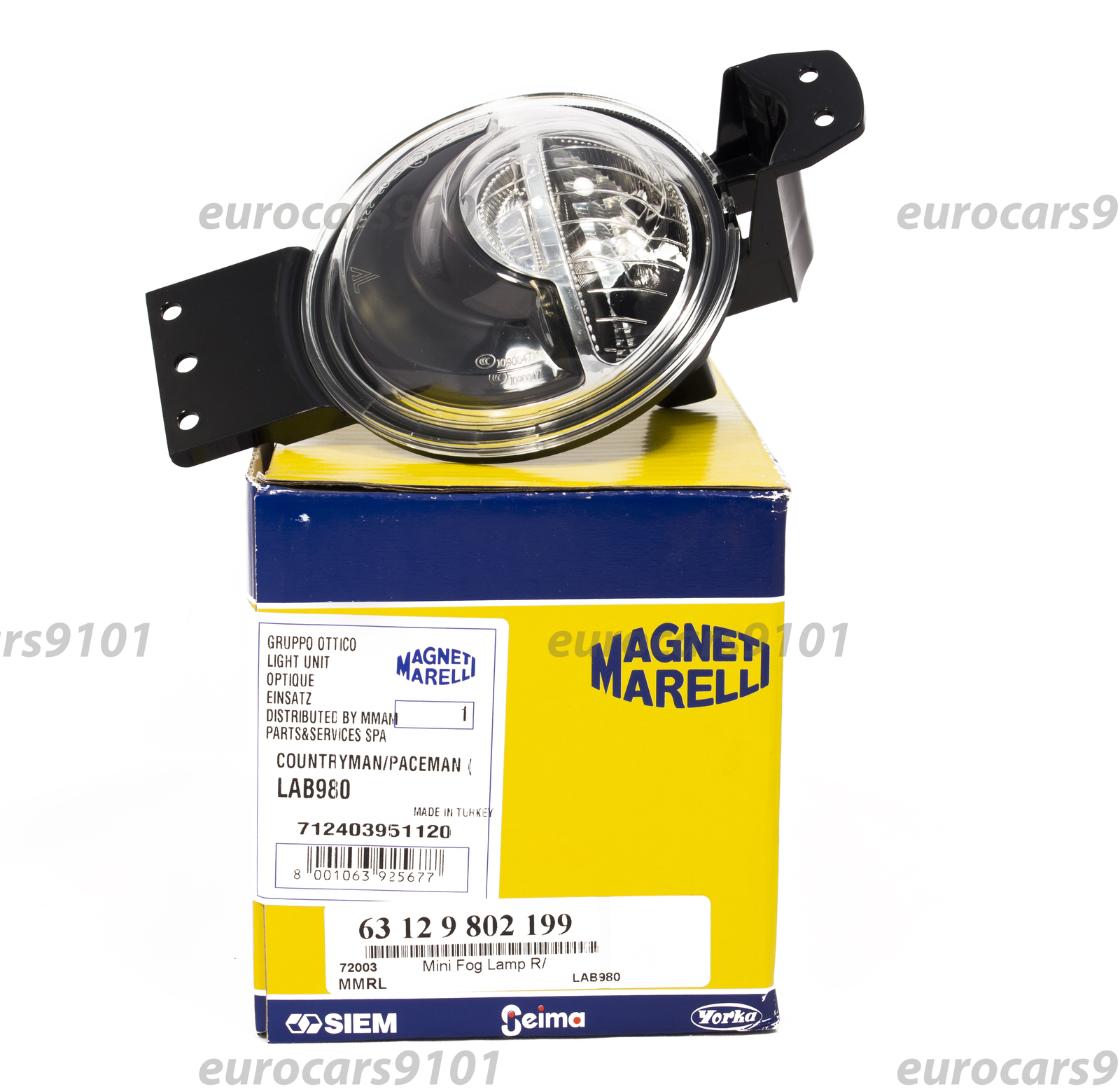 Mini Cooper countryman Paceman Magneti Marelli Parking Light LAB980 ...