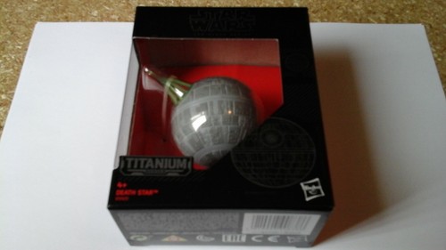 HASBRO STAR WARS THE BLACK TITANIUM SERIES DEATH STAR #33 B9929 4+ NEW ...