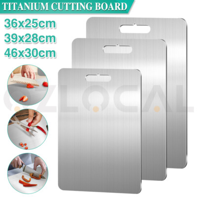 Titanium Cutting Board Double-Sided Titanium Chopping Boards for ...