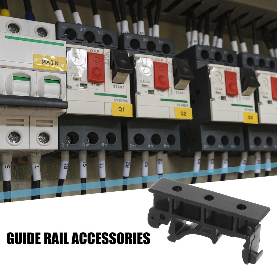 Pcb Brackets Din Rail Fasten Clip for Panel Mount Electrical Component ...