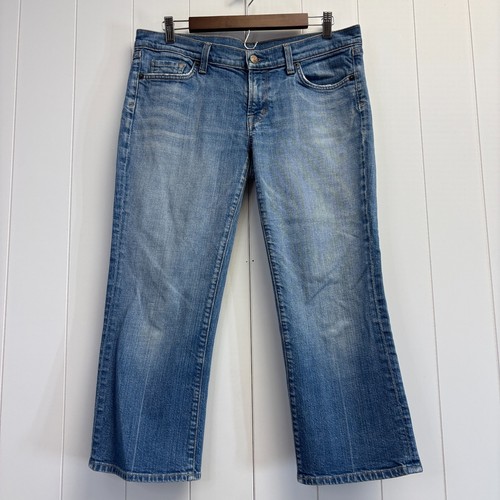 Citizens Of Humanity Womens Kelly Low Rise Cropped Preppy Jeans Size 32 ...