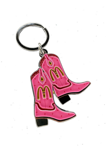 2025 McDonald’s Shania Twain Pink Cowgirl Boots Keychain NEW Canada ...