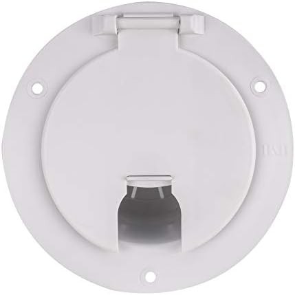 White RV Power Cord Hatch Cover up to 50 Amp | eBay UK