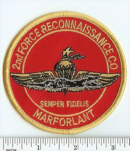 USMC 2nd Force Reconnaissance Company color PATCH ! Marines ! 2d FRC ...