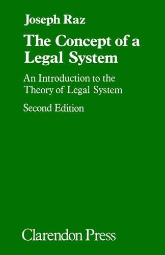 Joseph Raz The Concept of a Legal System (Paperback) (UK IMPORT ...