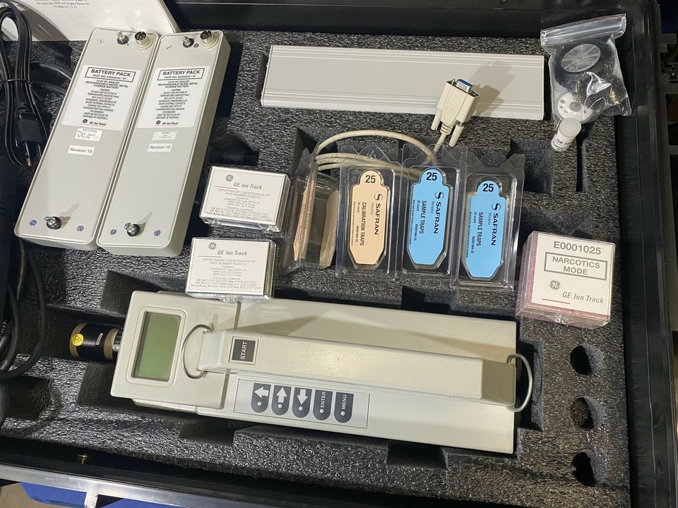 GE Ion Track VaporTracer 2 Handheld Explosion Narcotics Analyzer SEE ...