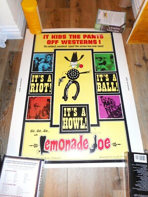 LEMONADE JOE - ORIGINAL 30 X 40 ROLLED POSTER - 1964 | eBay