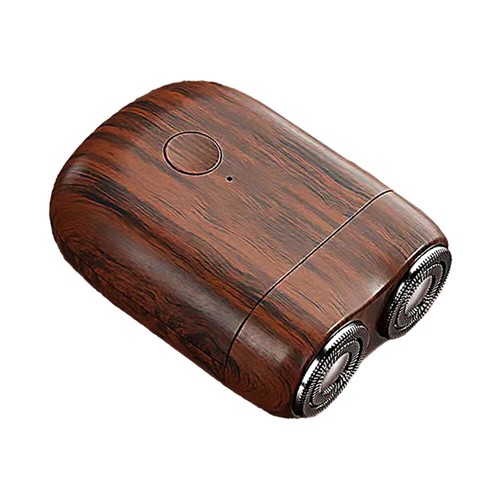 Waterproof Portable USB Men's Shaver, Mini Double Head Washable ...