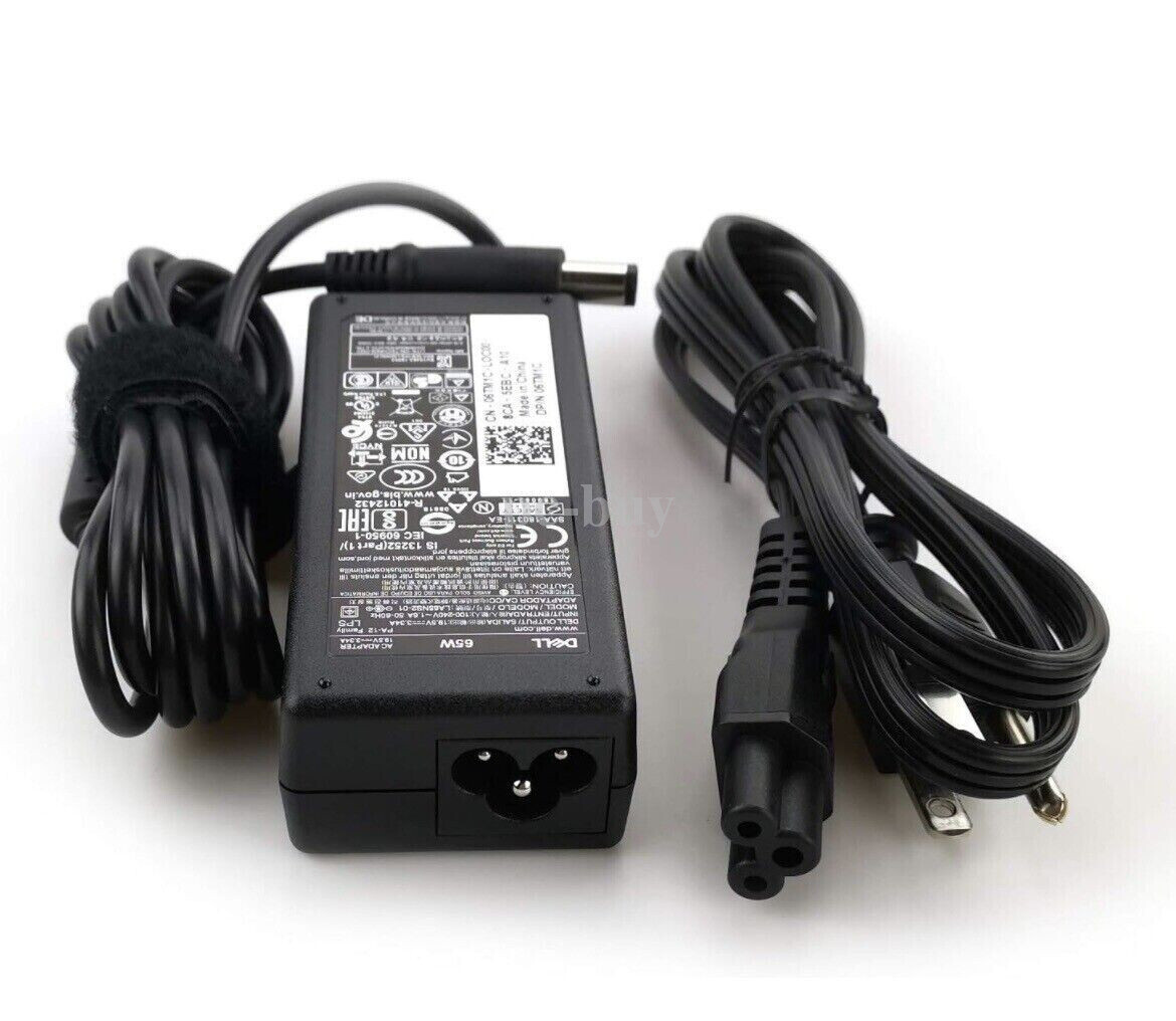 OEM DELL 65W AC Adapter Charger 7.4mm Latitude 5404 5414 E5440 E5450 ...