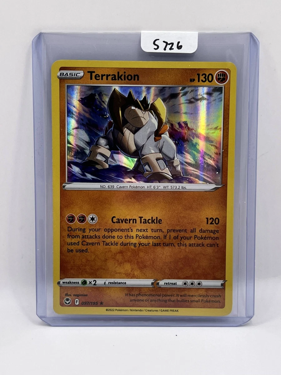 Pokemon Terrakion Card