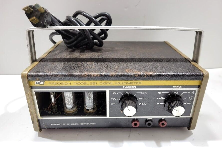 Vintage B & K Precision Electronic Digital Multimeter Model 281 | eBay