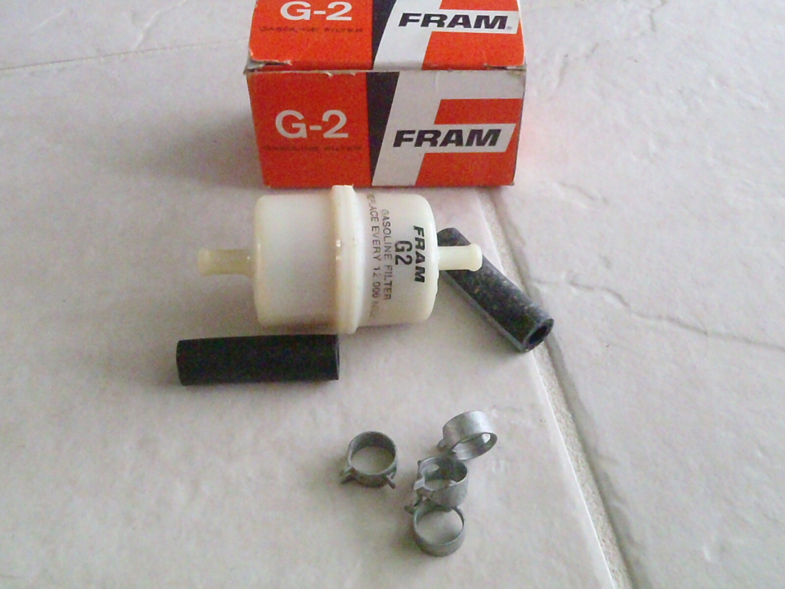 Fram G2 - Fuel filter cross reference