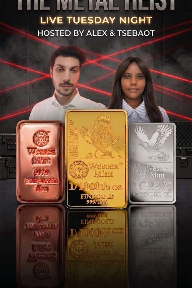 Wessex Mint Bullion Deals – Gold, Silver, Copper - Auctions starting at ...