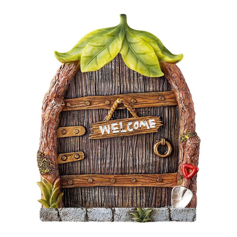 Door Miniature Door Statue Suitable for Courtyard Garden Door Tree7151 ...