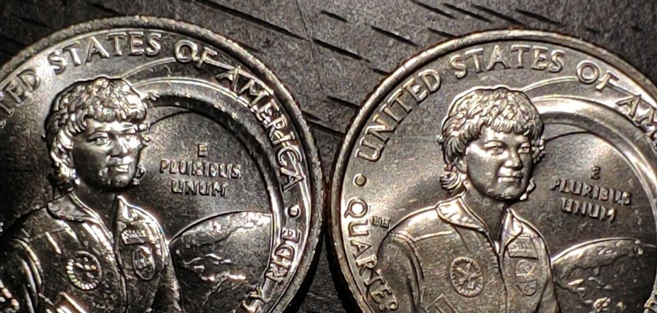 Dr. Sally Ride Quarter MAJOR ERROR "Demonic" Sally Ride 2022 D | eBay