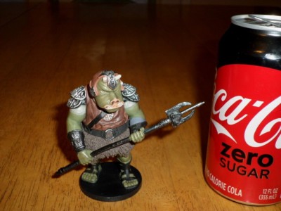 [STAR WARS & DISNEY] ORC, [3-D] PLASTIC STATUE TOY, 3.75" INCHES TALL ...