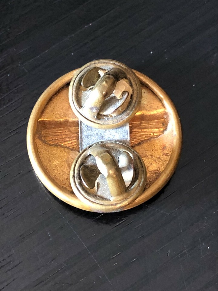 Vintage Collectible Dating Metallic Insignia Metal Pin Back Lapel Pin ...