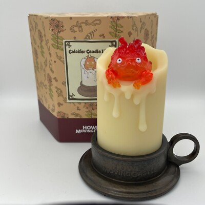 Studio Ghibli Howl's Moving Castle Calcifer's Flame Swaying Candlelight ...