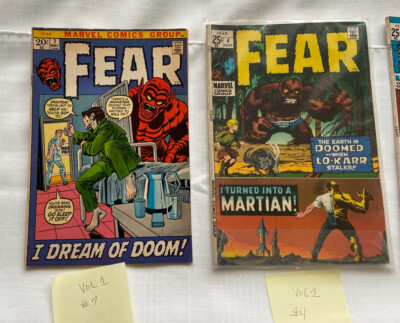 marvel comic Books FEAR lot | eBay