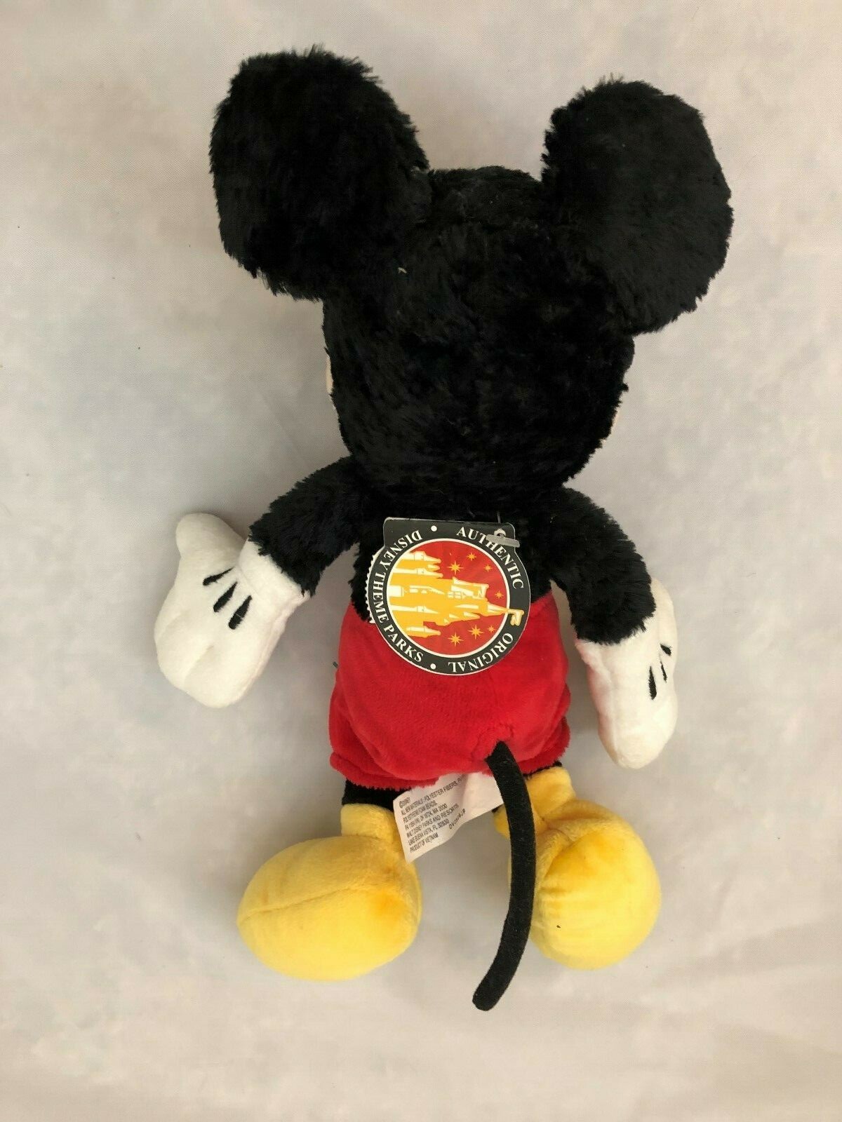 Disney Plush 9" Mickey Mouse Doll in Red Shorts & Yellow Shoes | eBay