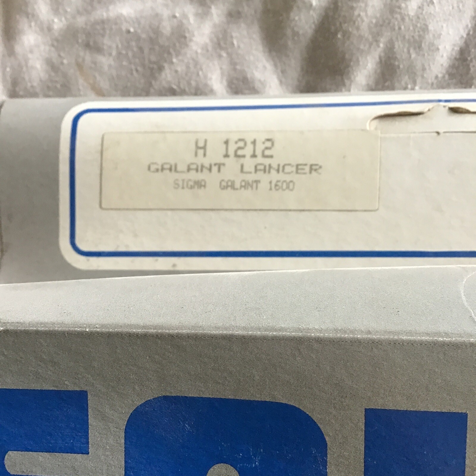 Echlin Hypalon Spark Plug Wire Set Mitsubishi Sigma, Galant Lancer 1600 ...