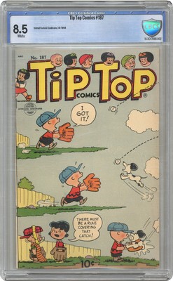 Tip Top Comics #187 CBCS 8.5 1954 16-3C47D8B-002 | eBay