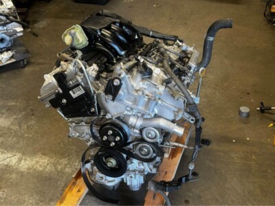 2014 2015 2016 Toyota Highlander 3.5L W/O Oil Cooler Engine Motor OEM ...