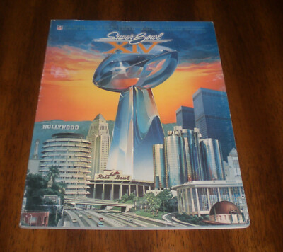 SUPER BOWL XIV PROGRAM - STEELERS vs RAMS - JANUARY 20, 1980 | eBay
