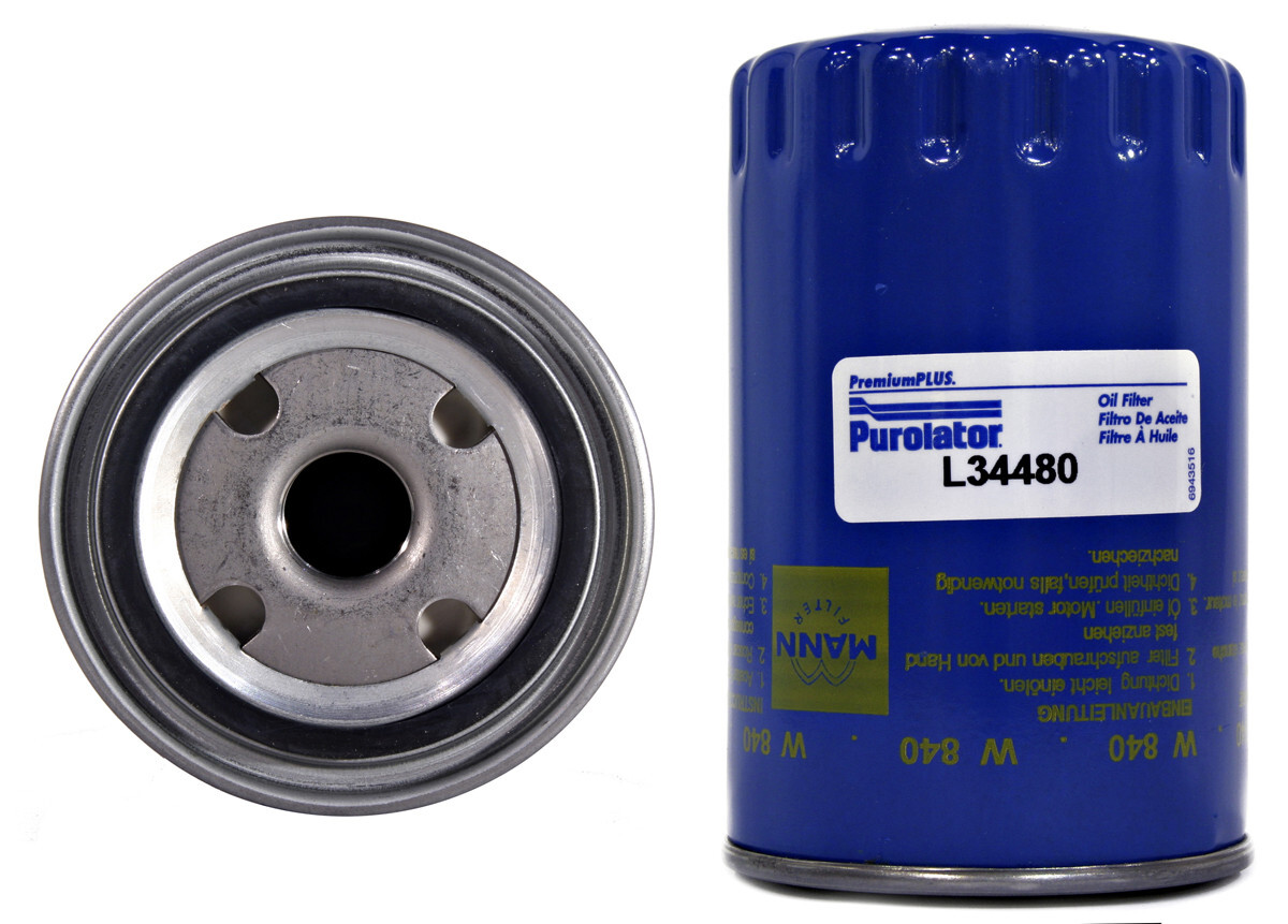 Engine Oil Filter-VIN: 4, DIESEL, FI, Turbo Purolator L34480 for sale ...