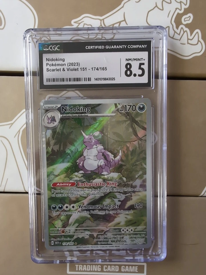 Nidoking 174/165 Sv: Scarlet & Violet 151 for sale | eBay
