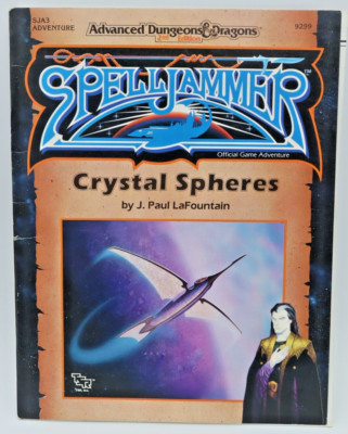 Spelljammer SJA3 Crystal Spheres Advanced Dungeons & Dragons 2nd ...