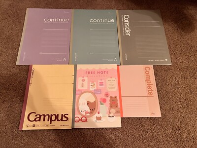 Daiso Japan Consider, Complete, Continue, Kokuyo Campus Notebook ...