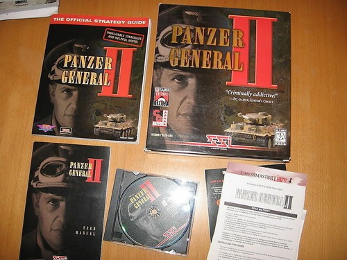 PANZER GENERAL 2 II PC\CD By SSI + Manual Box Data card & 265 Page ...