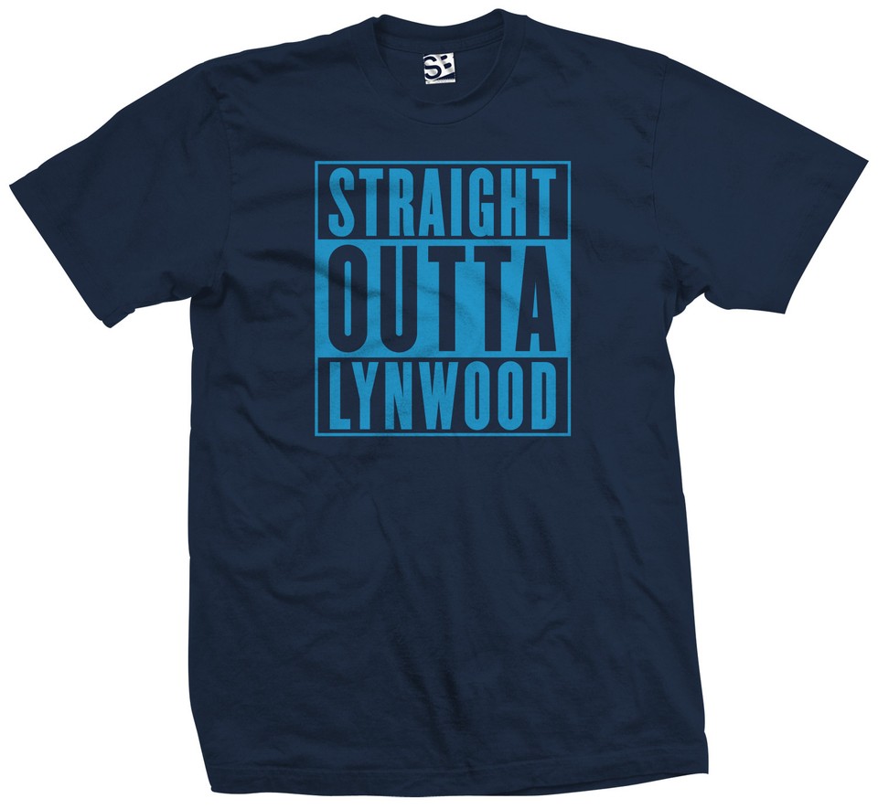 Straight Outta Lynwood Shirt | Hecho en Original Local Made in Mens Tee ...