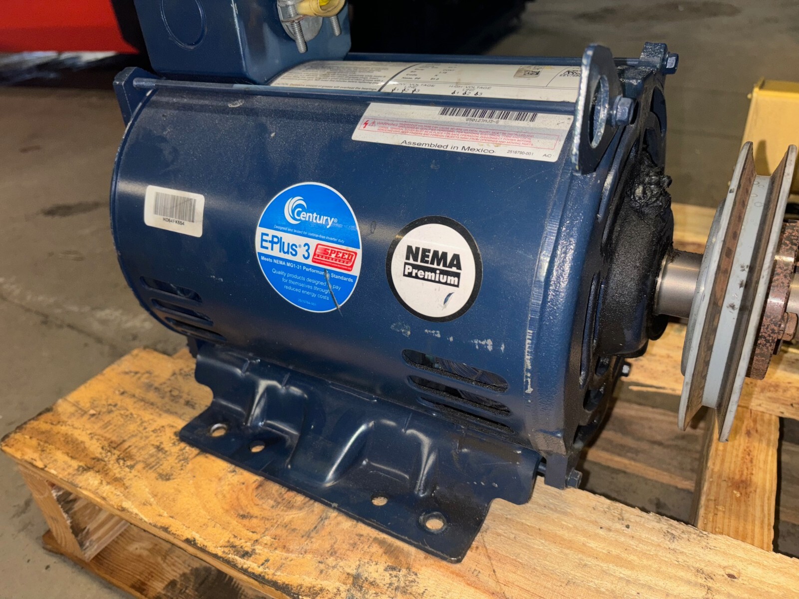 Century E-Plus 10HP 230V 460V 3P HD64FK654 S215T MOGB DP 208SF | eBay