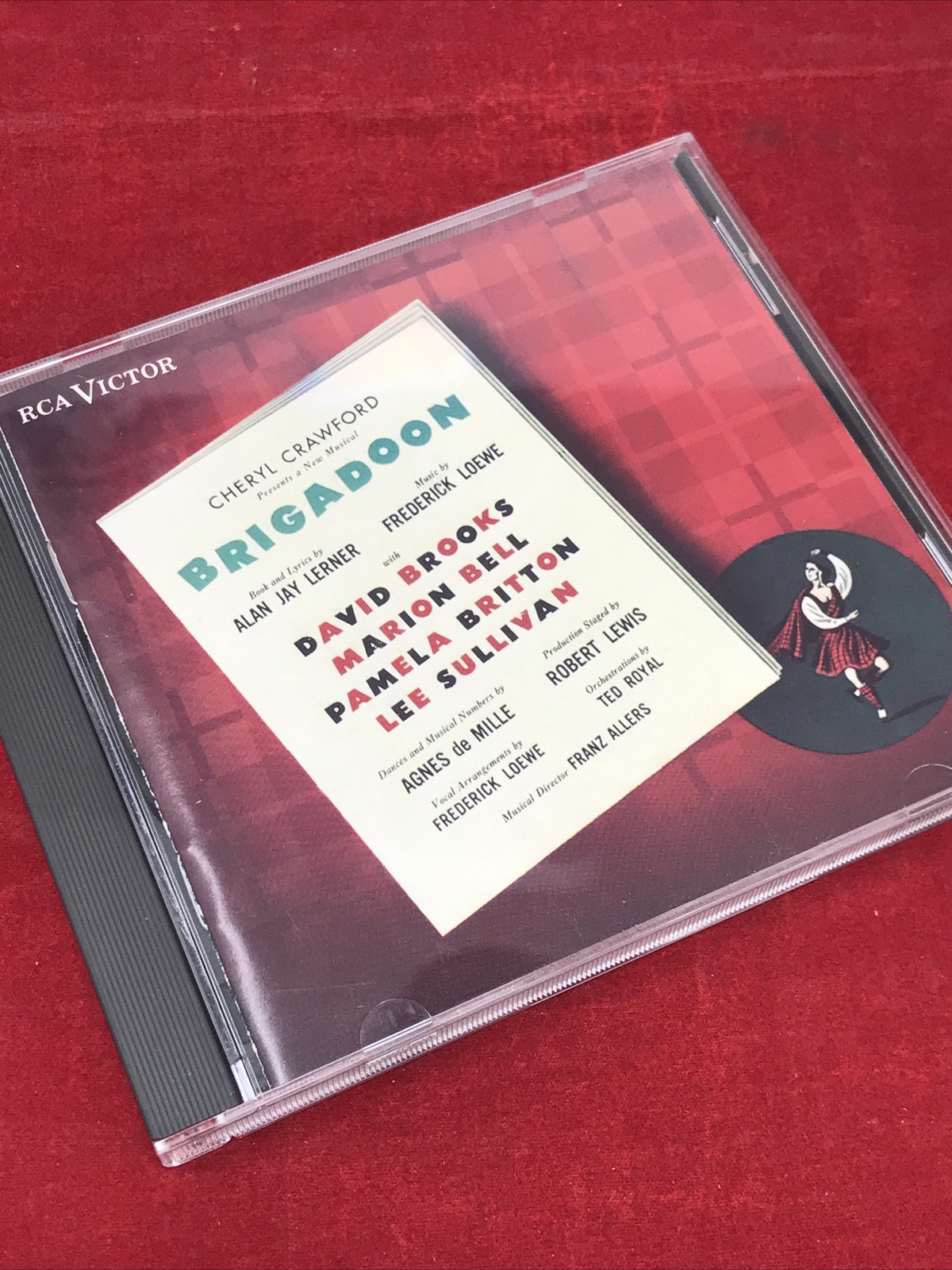 Brigadoon - Original Broadway Cast Musical CD Cheryl Crawford ...