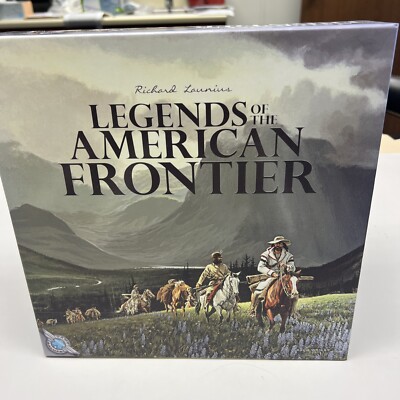 Legends of the American Frontier Board Game Richard Launius 3-7 Players ...