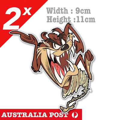Tasmanian Devil Tornado , Looney Tunes TAZ Funny Cartoon Stickers ...